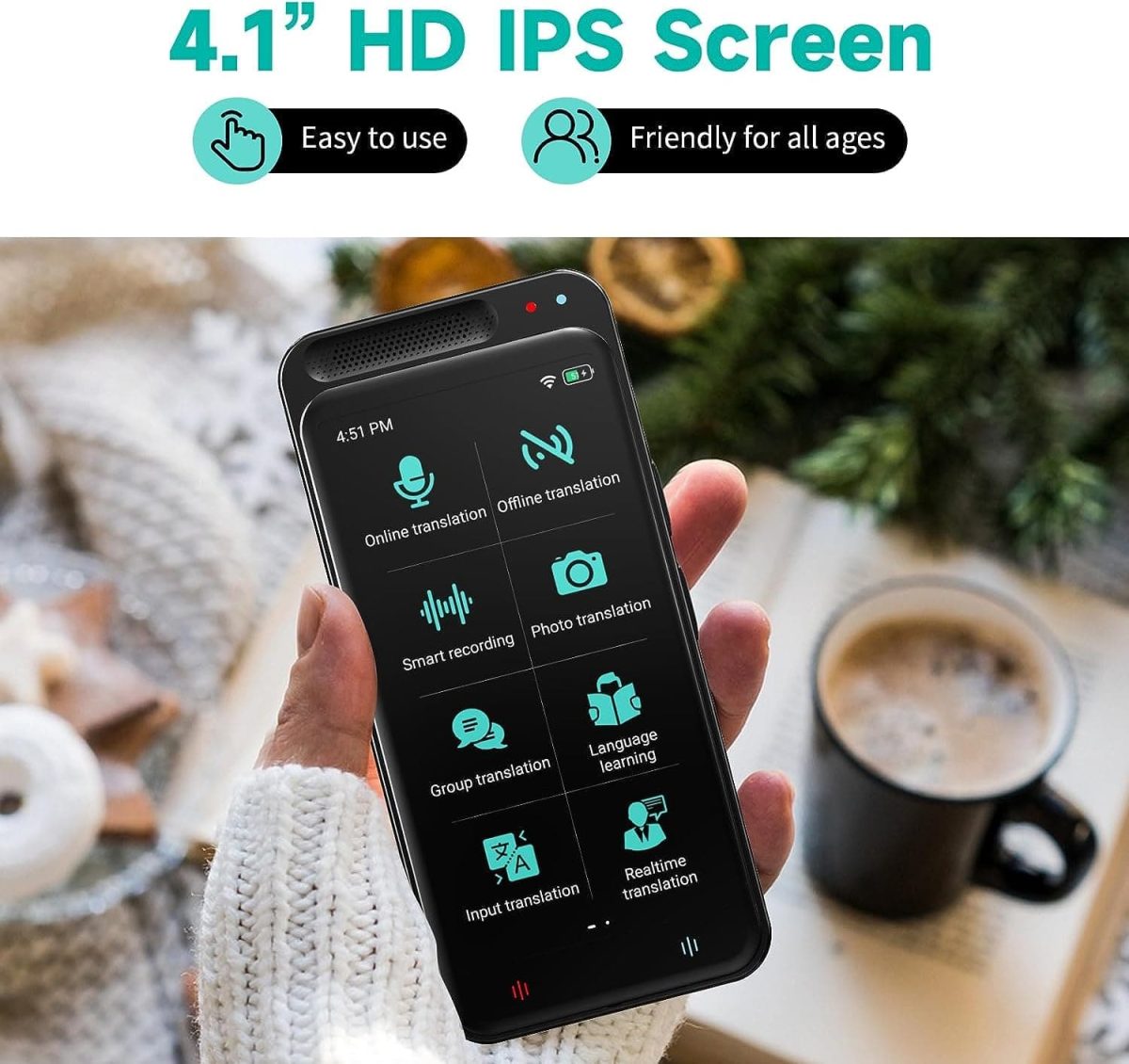 Najnovejši Glasovni prevajalnik PRO 6 – odličen za direktno prevajanje ...