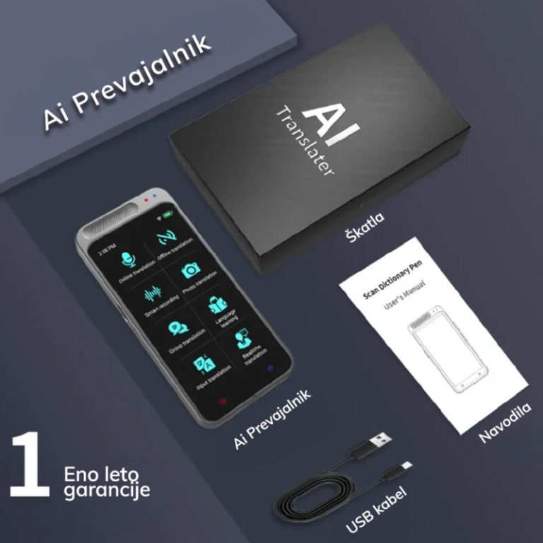 Najnovejši Glasovni prevajalnik PRO 6 – odličen za direktno prevajanje ...